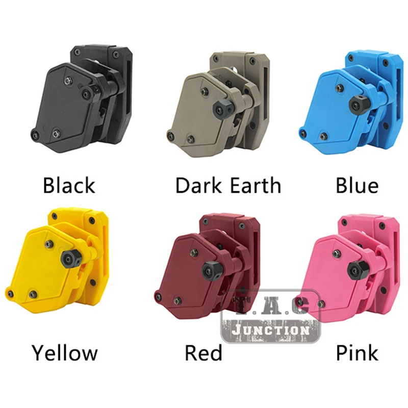 IPSC USPSA IDPA 9mm.45 Competition Multi-Angle Speed Pistol Magazine Pouch Mag Holster