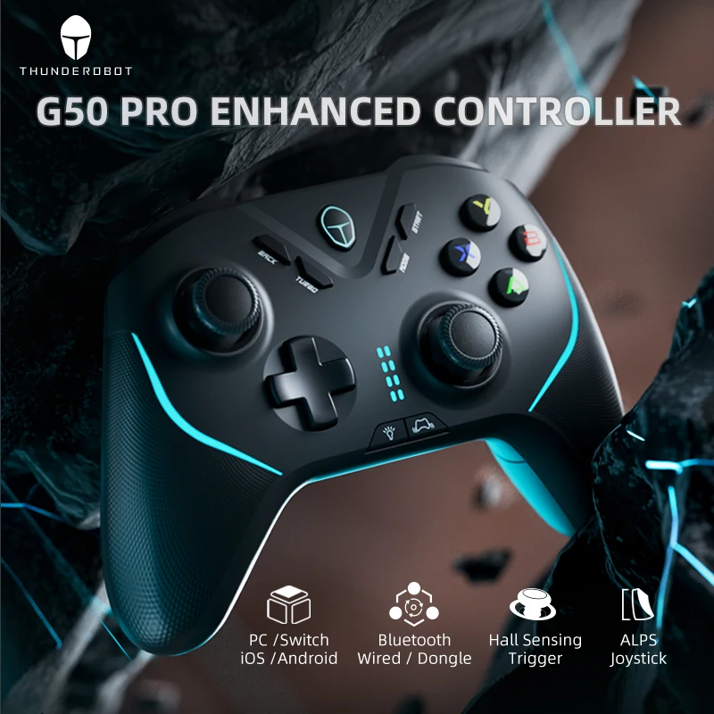 Thunderobot-G50Pro-Gamepad-For-PC-Buletooth-Wireless-Wired-Controller ...