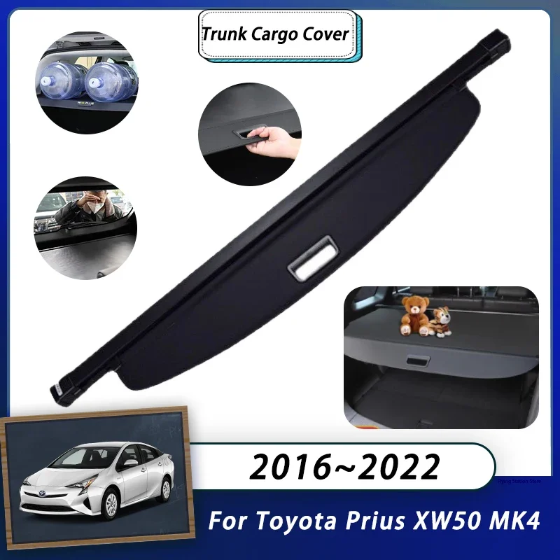 Rear-Cargo-Cover-For-Toyota-Prius-XW50-MK4-2016-2022-2017-2018-2019-Car ...