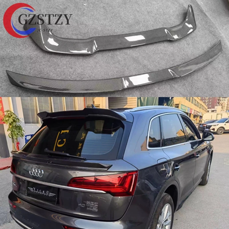 v-Style-For-Audi-Q5-Q5L-Spoiler-2019-2020-2021-2022-High-Quality-Carbon ...