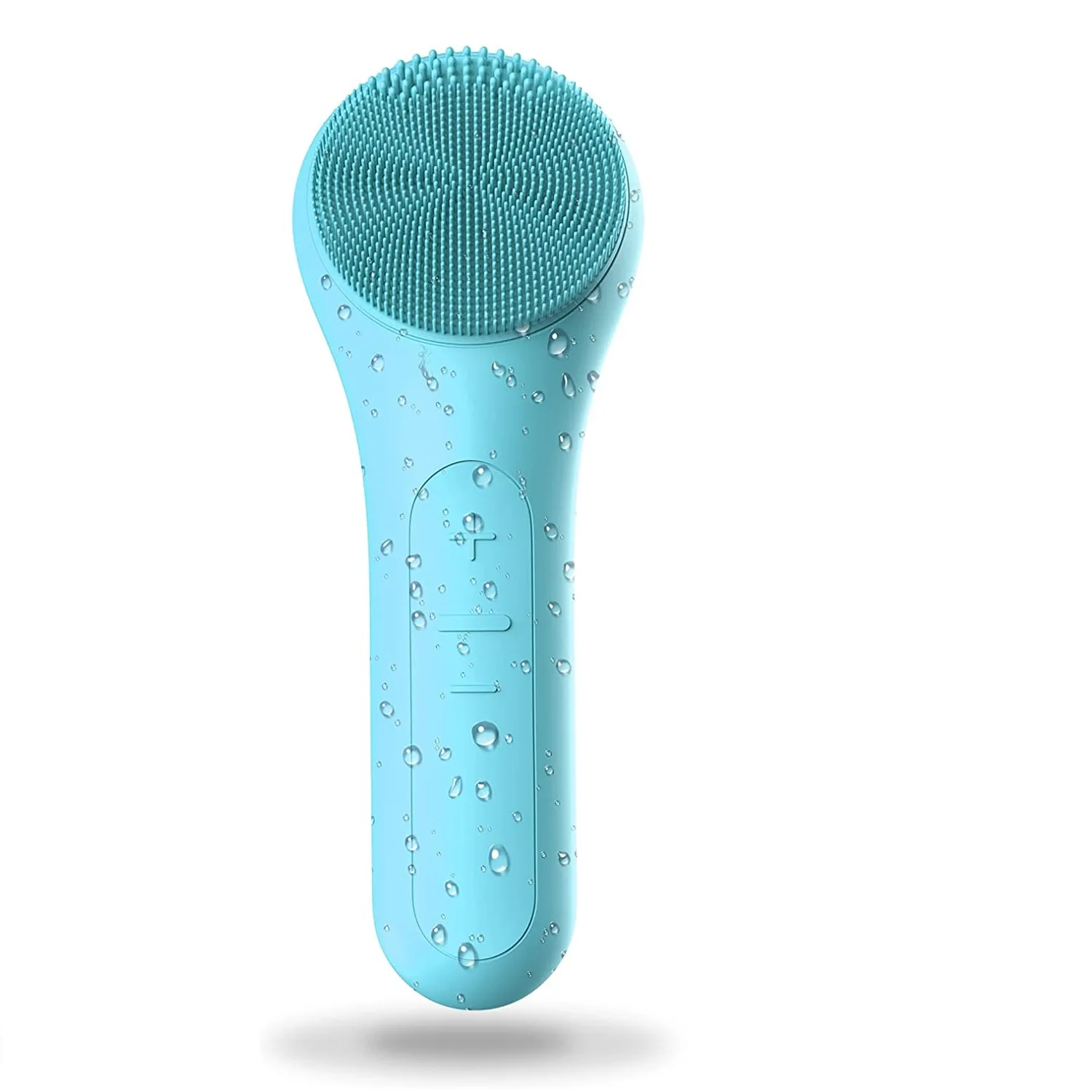 Electric-Silicone-Facial-Brush-Cleansing-Skin-Massager-Face-Brush ...