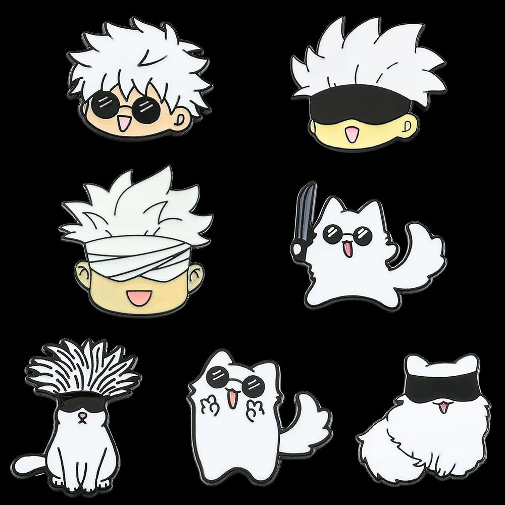Anime Accessories Pin | Backpack Accessories | Jujutsu Enamel Pins ...