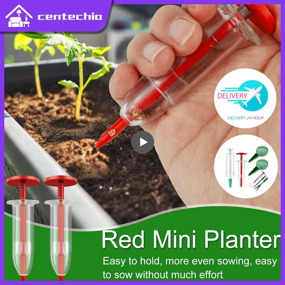 Syringe-Seeder-Mini-Seed-Sowing-Dispenser-Garden-Precision-Seeding ...