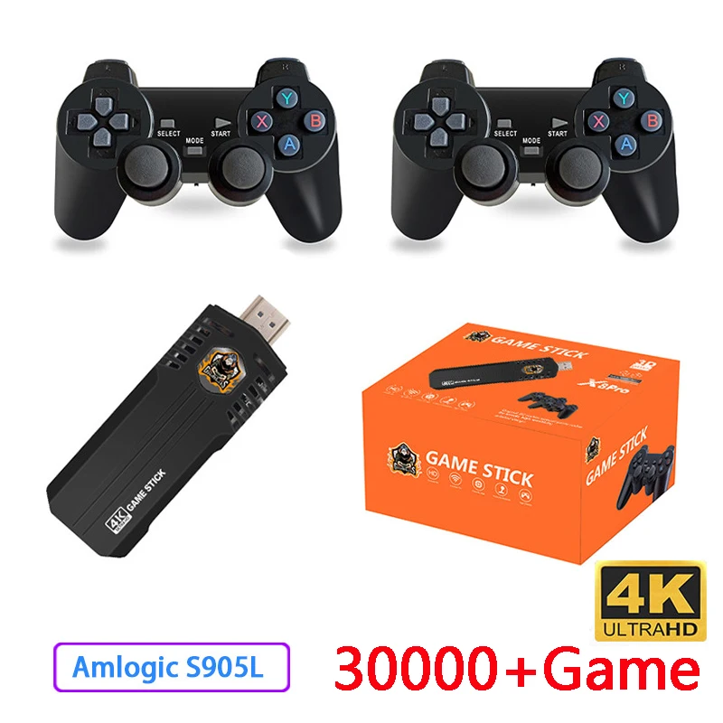 X8-Pro-Game-Console-Electronic-Games-64GB-30000-Game-40-Simulator-HD-4K ...
