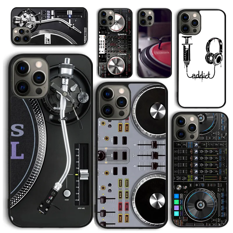 DJ-Professional-DJ-Controller-Vinyl-Phone-Case-for-iPhone-16-15-14-12 ...
