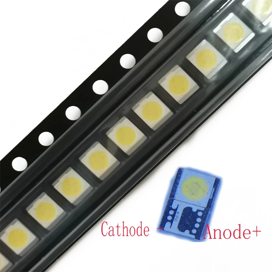 100pcs/lot 3528 2835 3v Smd Led Beads 1w Lg Innotek Cold White 100lm ...