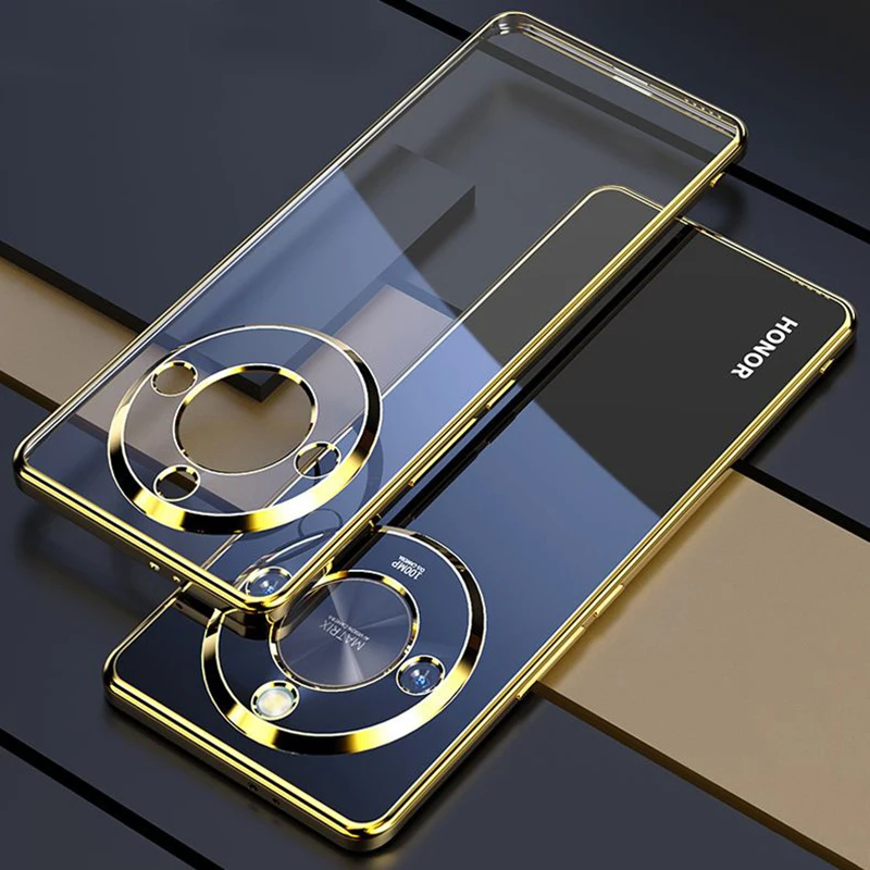 Electroplating-Phone-Case-for-HONOR-Honor-X50-Lens-All-inclusive-Soft ...