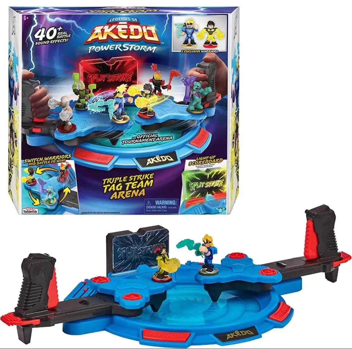 Akedo-Ultimate-Arcade-Warriors-Versus-Pack-Mini-Battle-Action-Figure ...