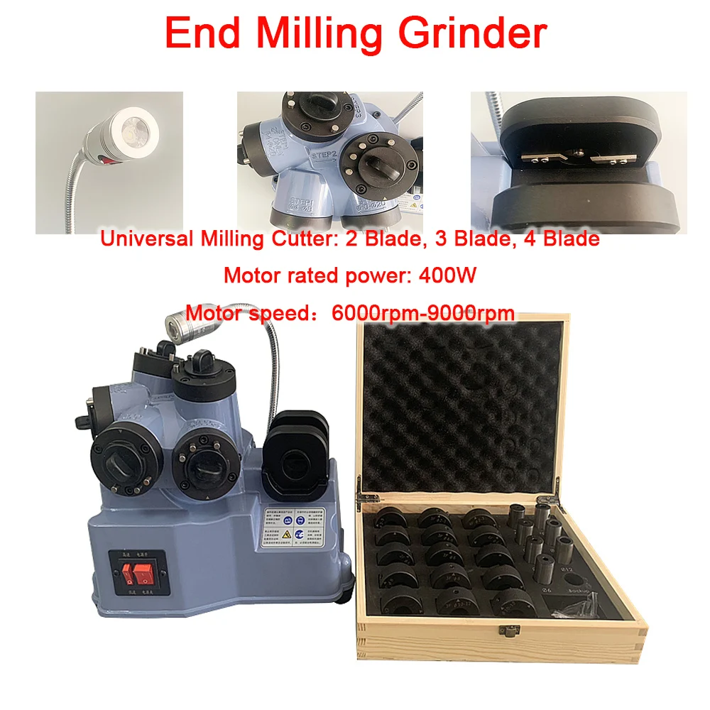 End-Milling-Grinder-X12-X20-for-2-3-4-Blade-Universal-Milling-Cutter ...