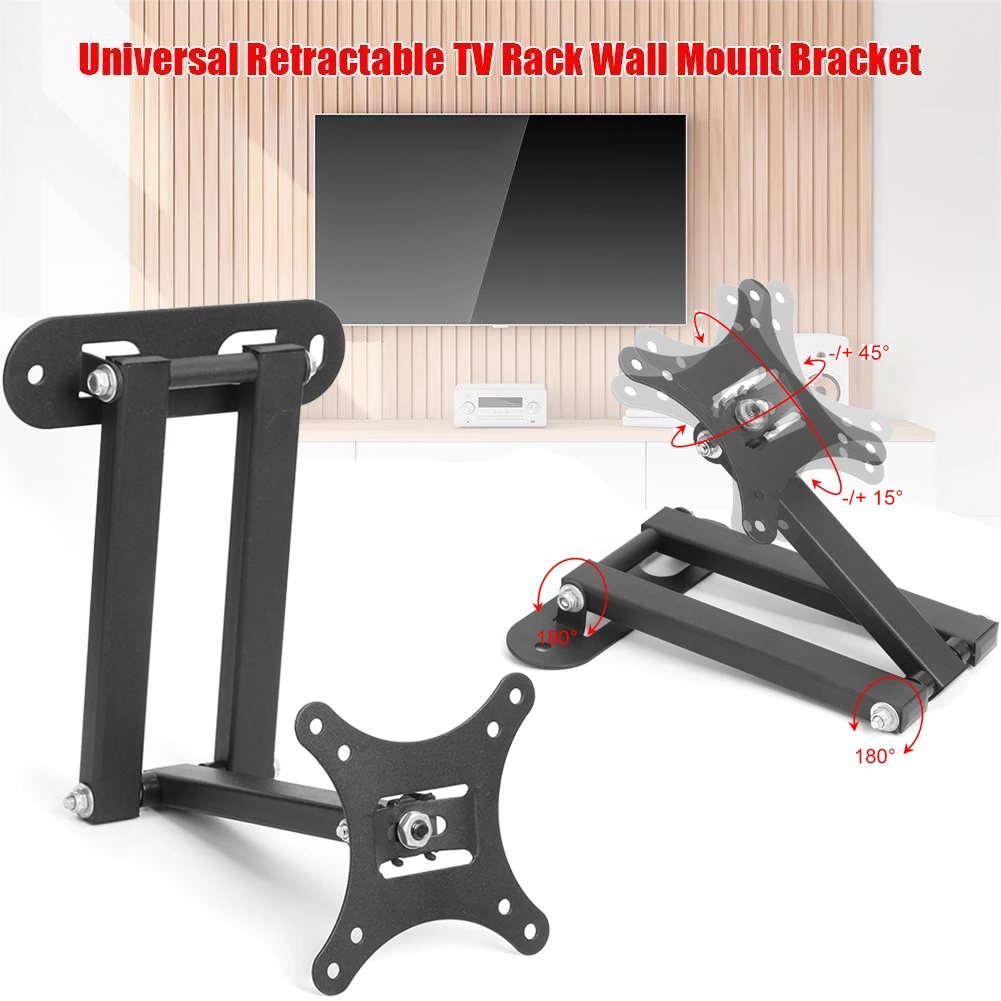 Universal-TV-Wall-Mount-Bracket-suporte-para-monitor-LCD-retr-til-TV ...
