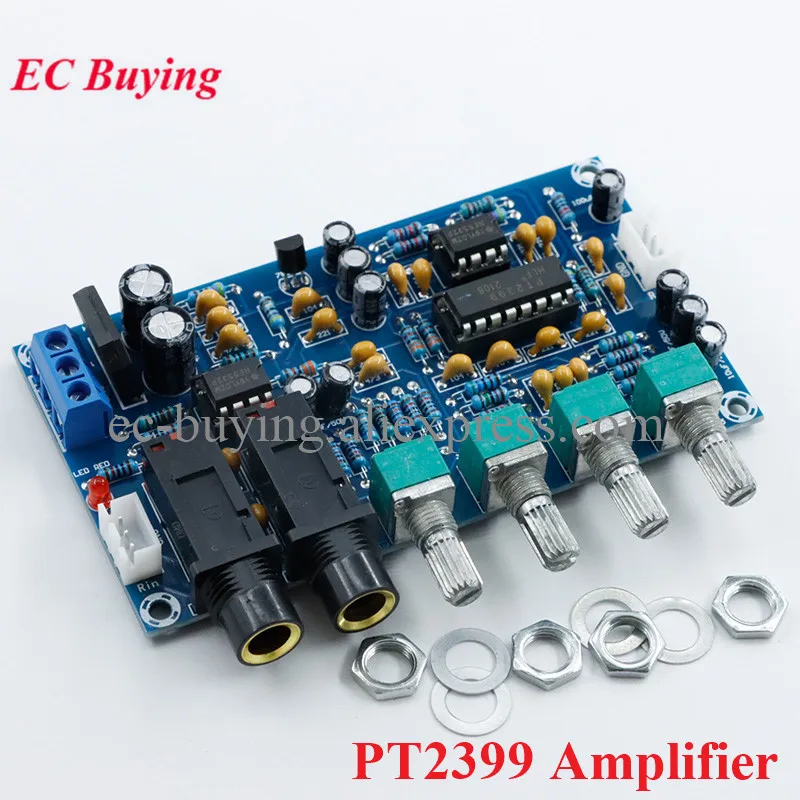 PT2399-Digital-Microphone-Amplifier-Board-Karaoke-Reverberation-Board-Karaoke-OK-Amplifier ...