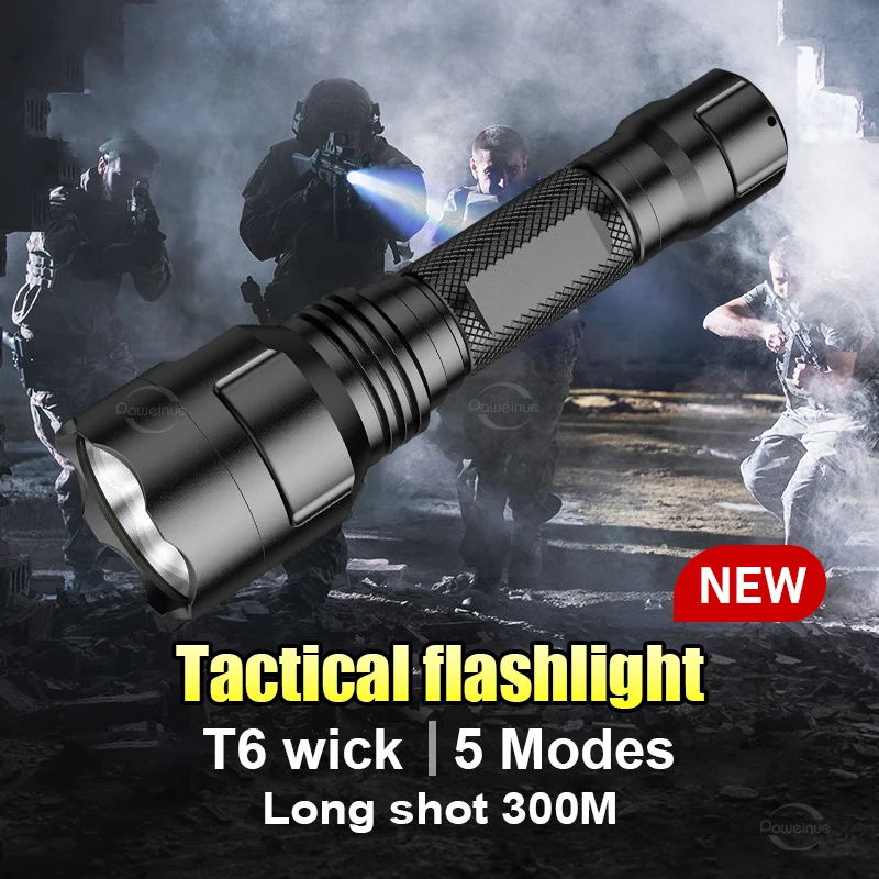 Tactical-Flashlight-High-Power-Led-Flashlights-Army-Lights-Powerful ...