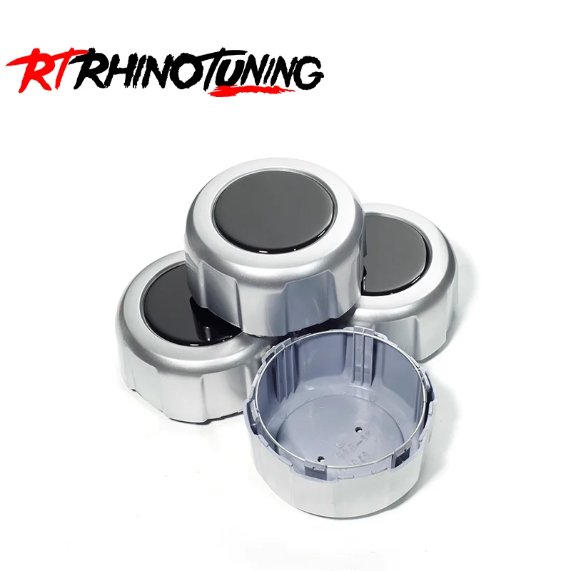 RhinoTuning 1/4PCS OD 130mm/5.12" ID 116.5mm/4.59" Wheel Center Cap For ...