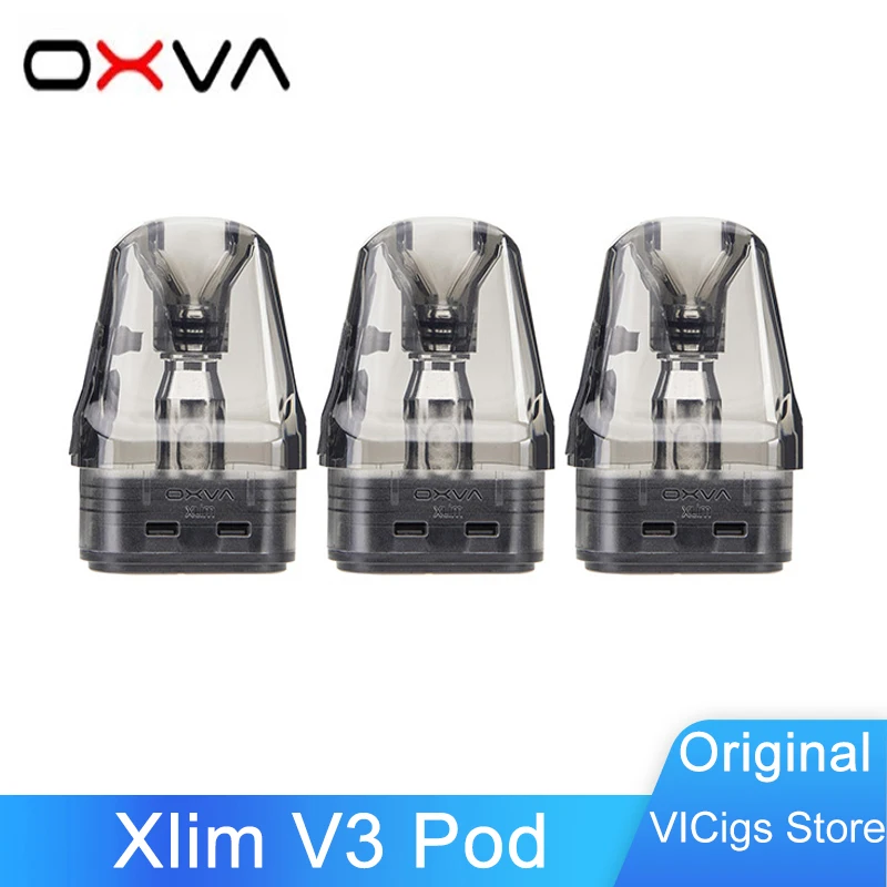 Original OXVA Xlim V3 Pod Cartridge 2ml Top Filling 0.6ohm Electronic ...
