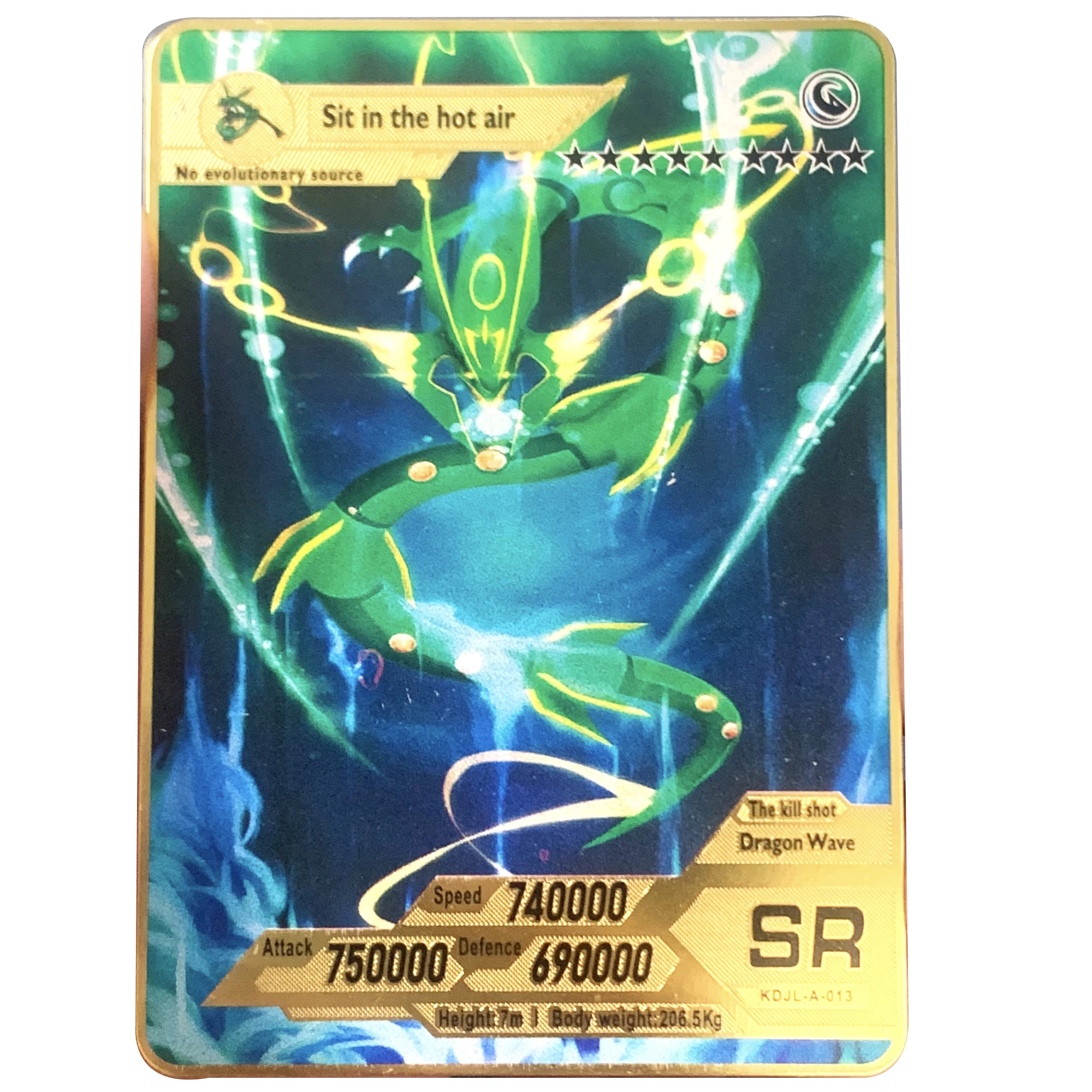 2024New Pokémon Cards Metal Letters English Iron Cards Mewtwo Pikachu ...