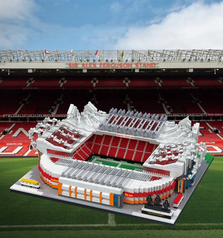 Creative-Old-Trafford-Stadium-Micro-Diamond-Block-England-Manchesters ...