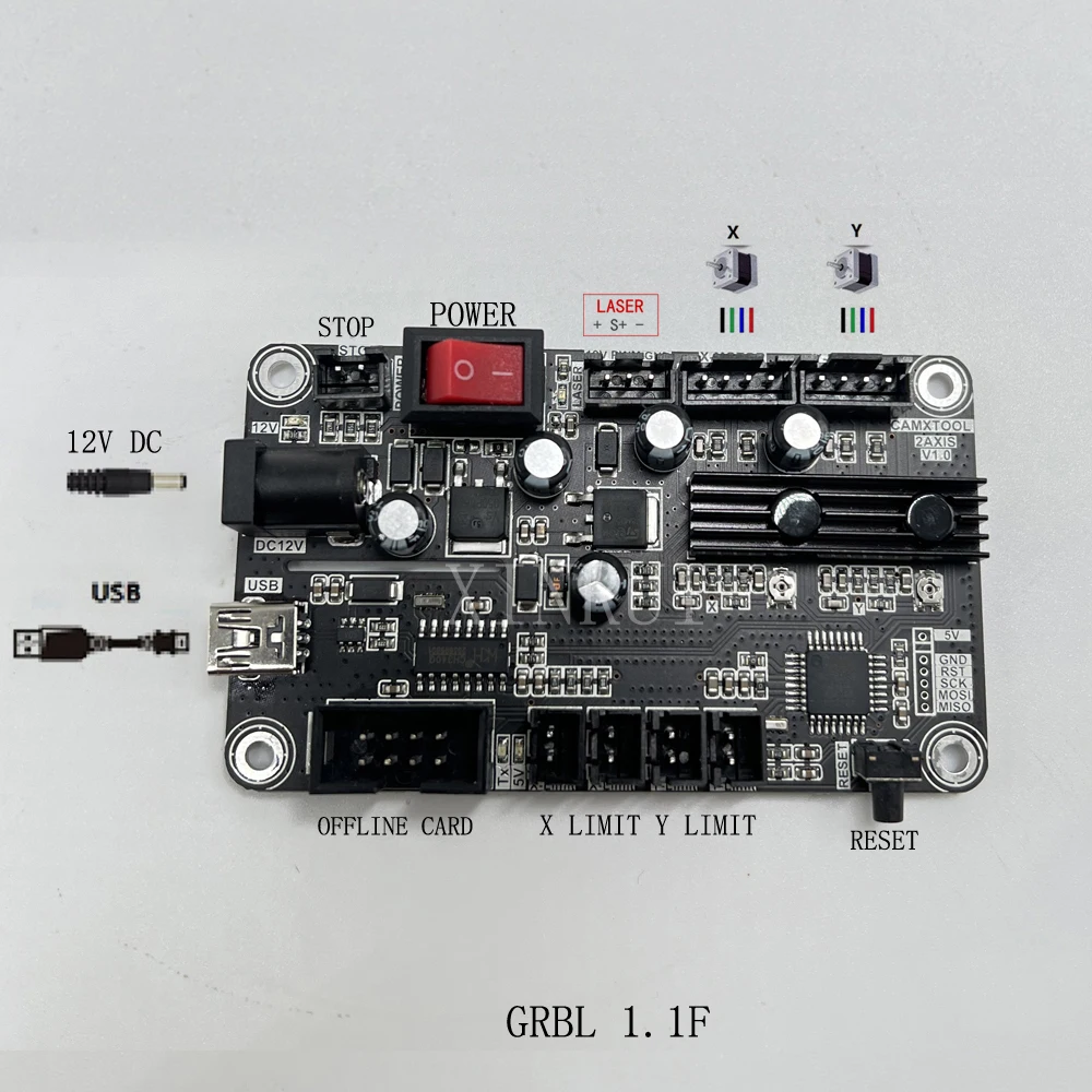 2-Axis-Control-Panel-Board-for-Engraver-Laser-Engraving-Machine-DIY ...