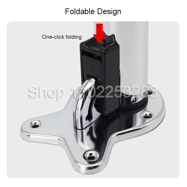 Rv Folding Table Adjustable Leg Table Legs 2PCS/Lot H=400mm Folding