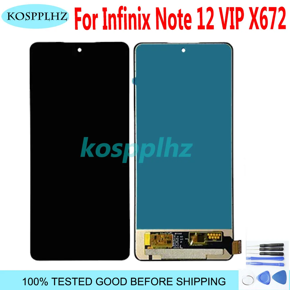 Pantalla LCD para Infinix Note 12 Vip X672, montaje de digitalizador ...