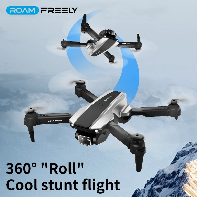 H30 Foldable Quadcopter Drone: Optical Flow, Dual - Camera Real - time ...