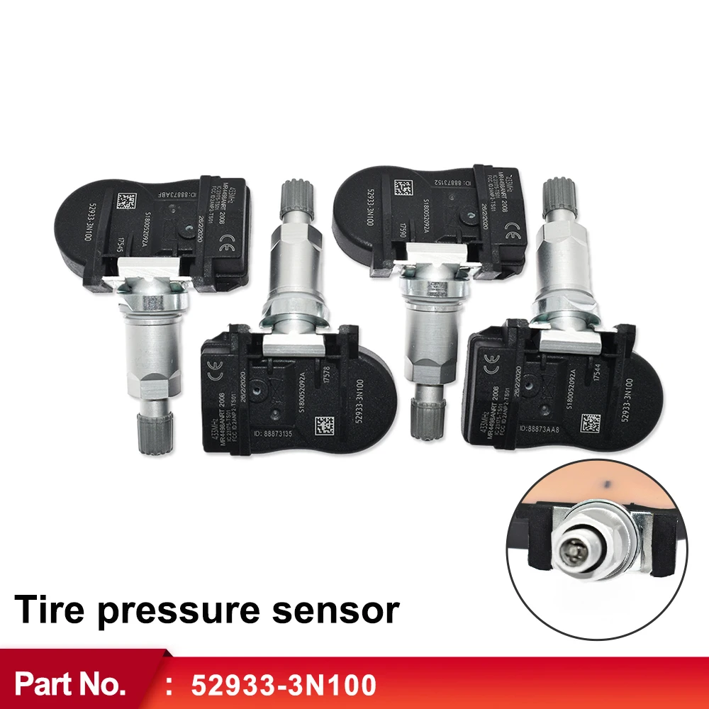 TPMS Tire Pressure Monitor Sensor 52933 3N100 529333N100 529332M650 ...