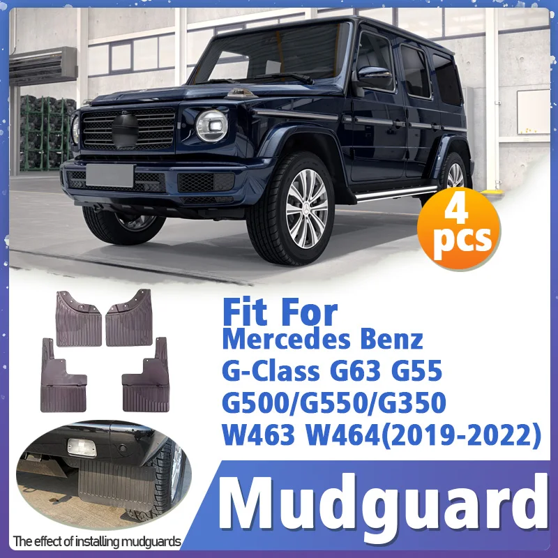 Mud-Flaps-For-Benz-G-Class-G63-G55-G500-G550-G350-W463-W461-2019-2022 ...