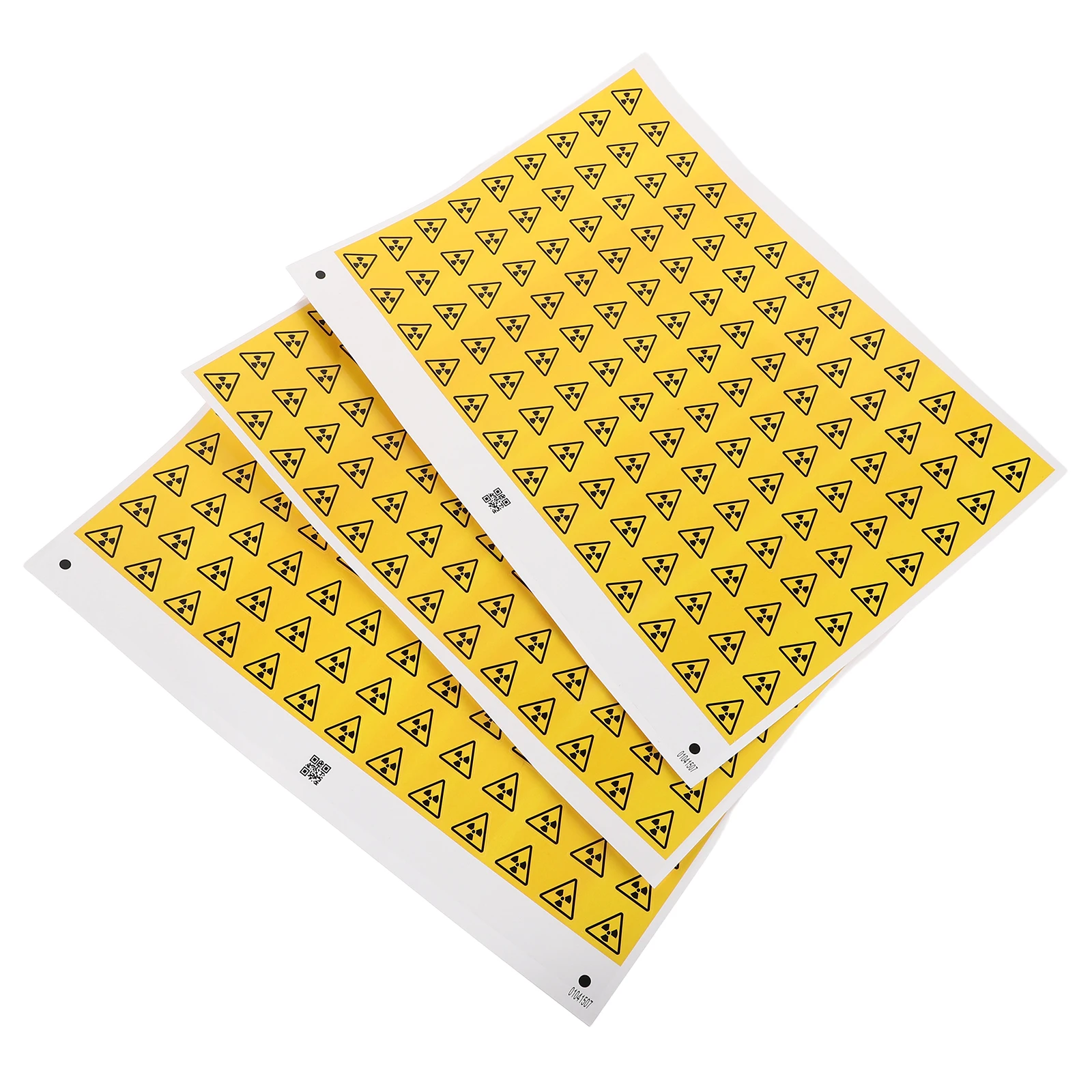 290pcs Radiation Warning Stickers High Voltage Safety Labels Alert ...