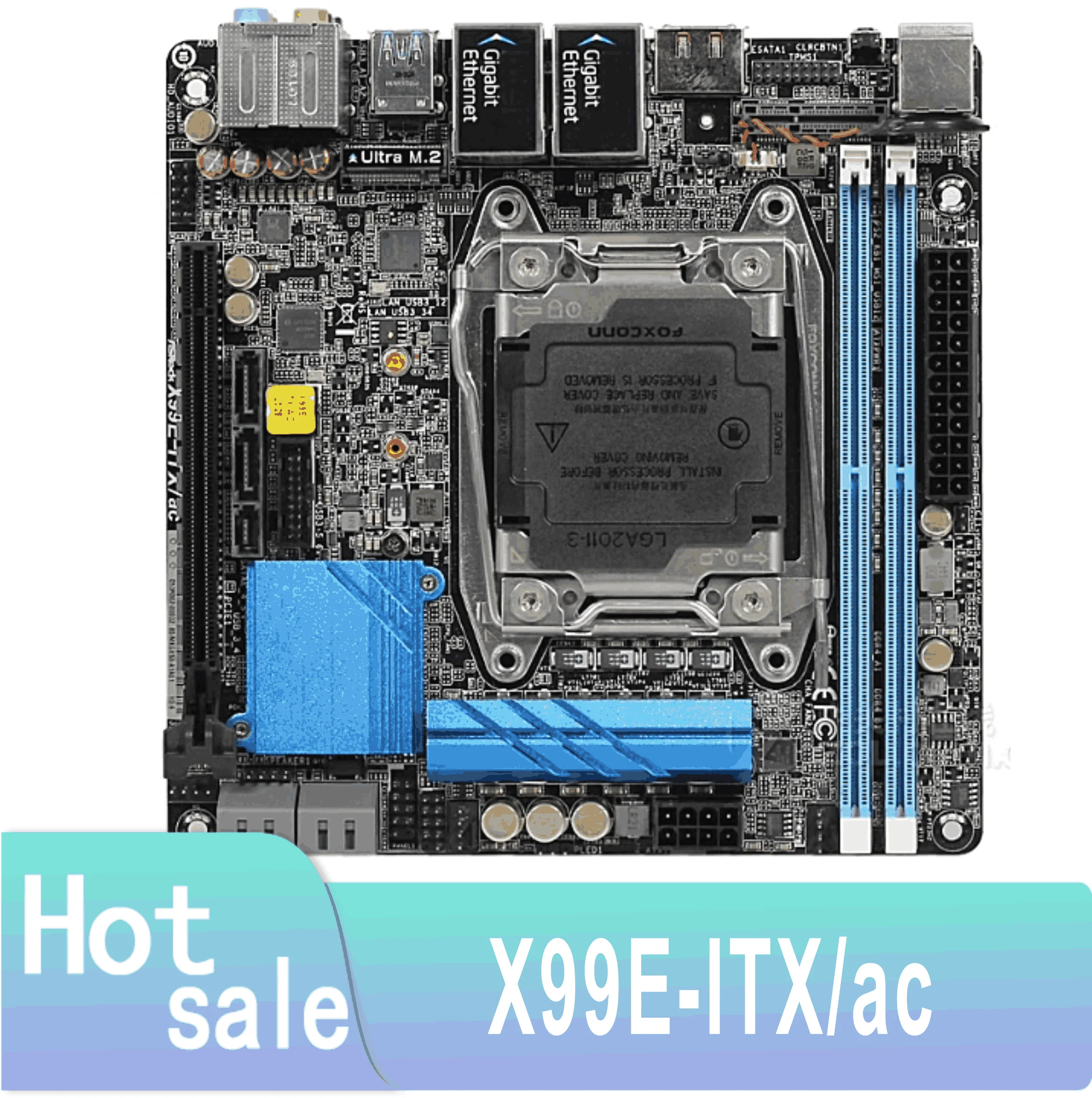 X99E-ITX-ac-Original-Used-Desktop-X99-X99M-2011-Socket-LGA-2011-Core-i7 ...