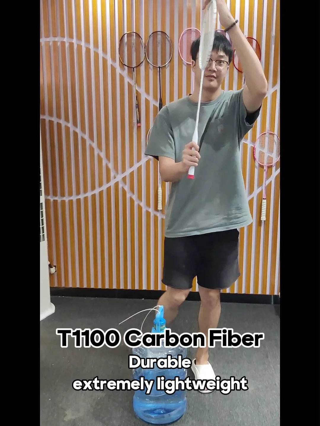 ALP DF 8U G6 100% Full Carbon Fiber T1100 Pink Badminton Racket Single ...