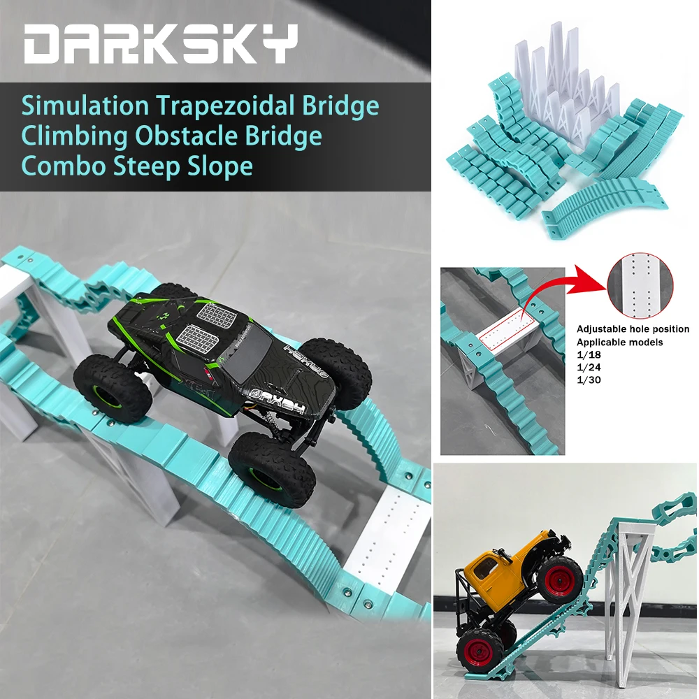DARKSKY Simulation Trapezoidal Bridge Climbing Obstacle Bridge Combo ...