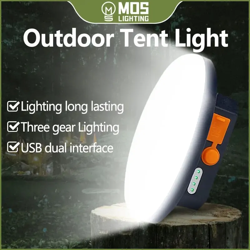 MOSLIGHTING-Tent-Light-Rechargeable-Lantern-Portable-Emergency-Night ...