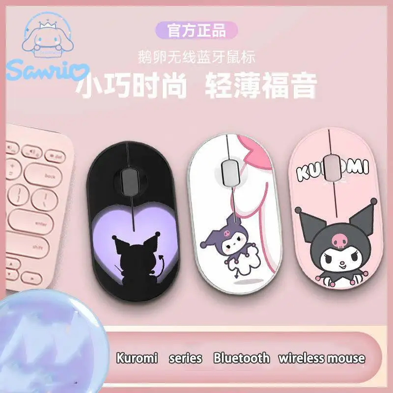 Sanrio-Kuromi-rat-n-inal-mbrico-con-Bluetooth-para-ni-a-Mouse-de-Anime ...