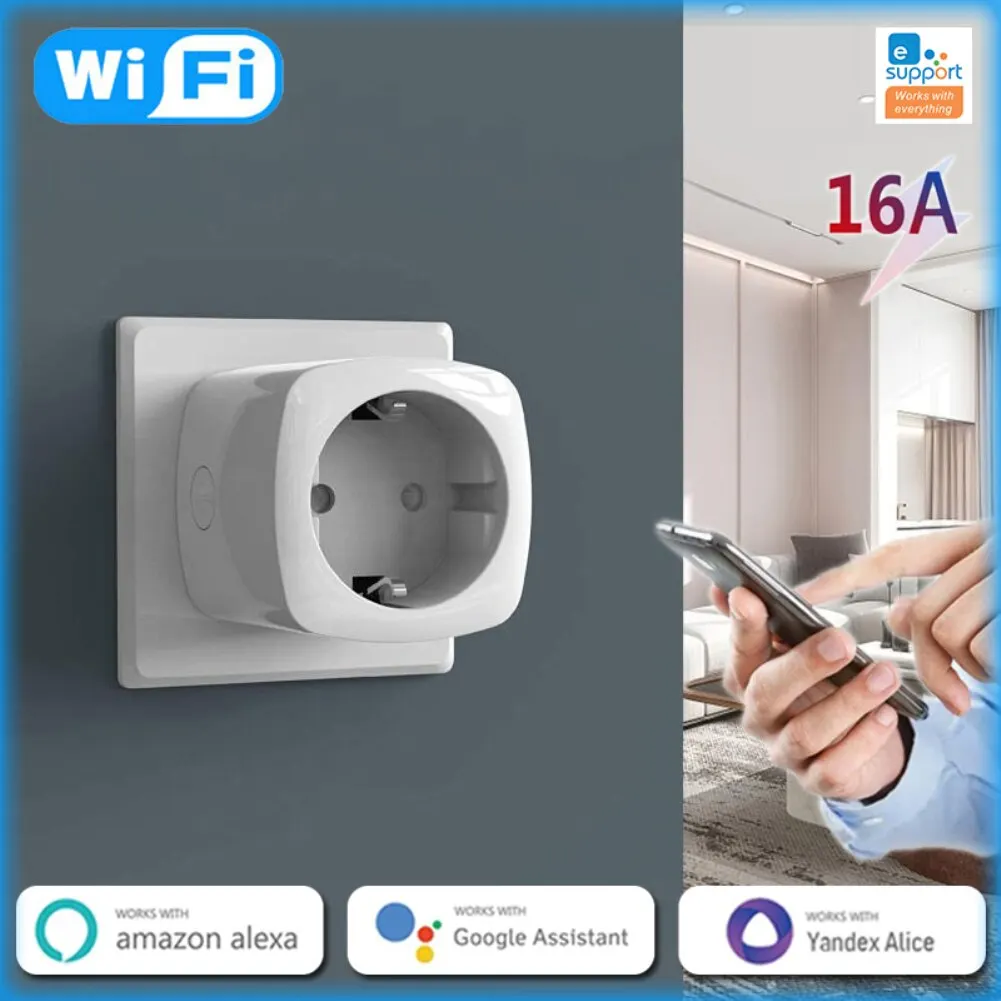 Tuya-WiFi-16A-Plug-Smart-Socket-EU-EWeLink-App-Remote-Power-Monitor-By ...