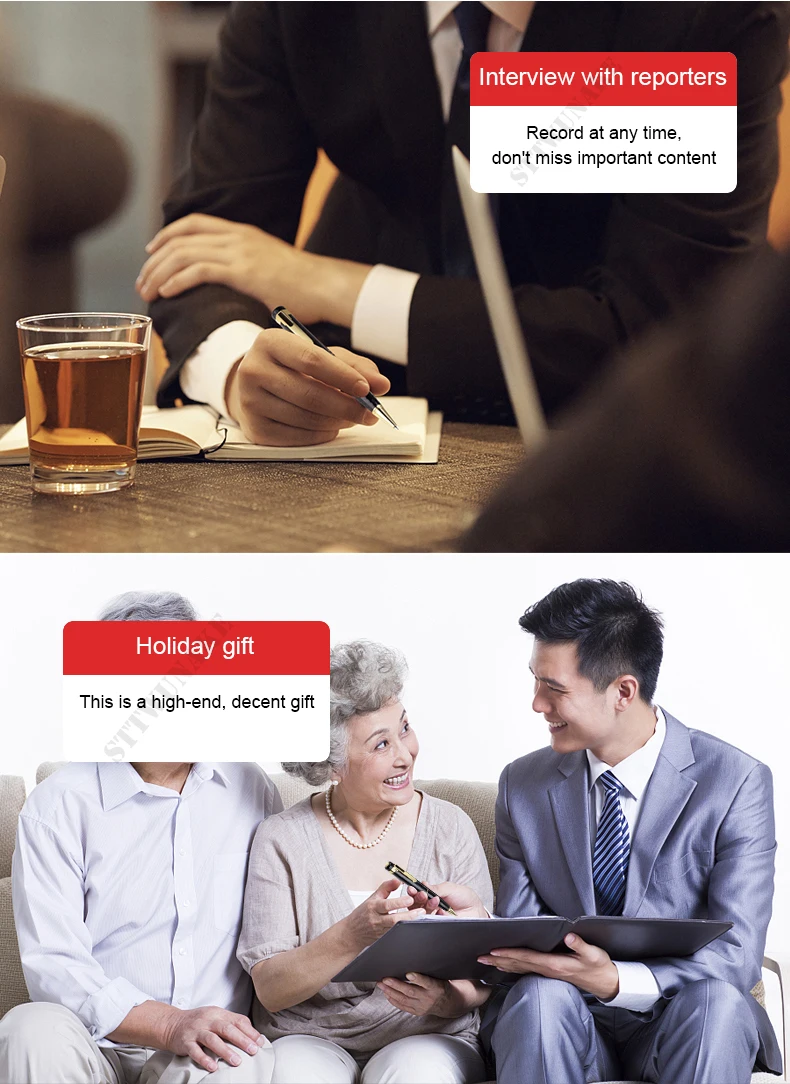 Avec type-c otg - 32G - Mini enregistreur vocal stylo espion mouchard ...