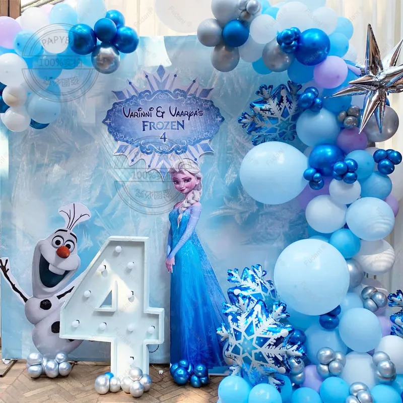 Kit de arco de guirnalda de globos de princesa Elsa de Frozen de Disney ...