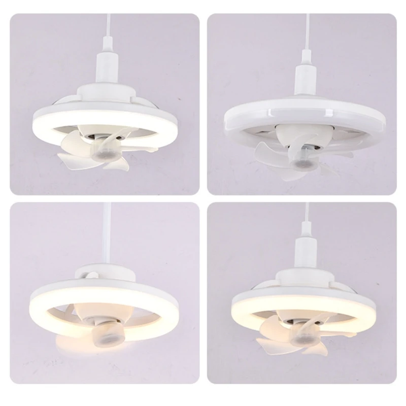 Oscillating Ceiling Fan With Light