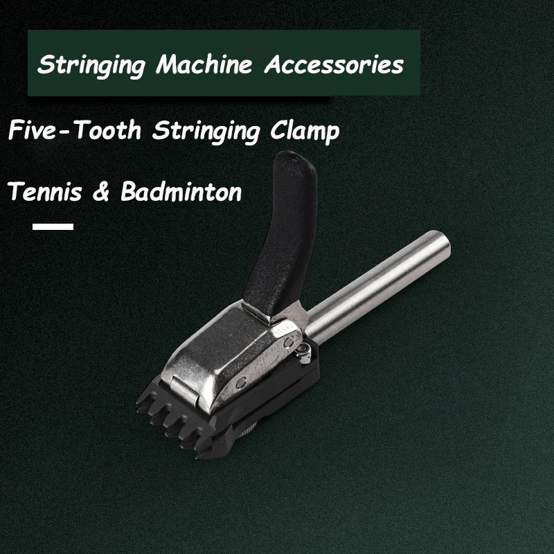 Alpha-2PC-Tennis-Flying-Clamp-Threader-Stringer-Tools-Five-Tooth ...