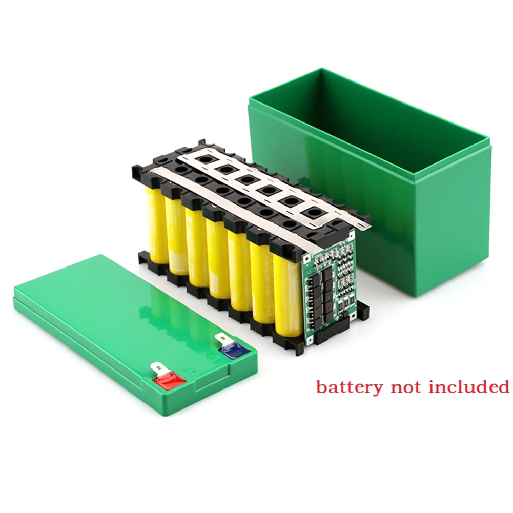 Hot Sale 12V 7Ah Battery Case Holder Fit 18650 Cells 3*7 BMS Nickel ...