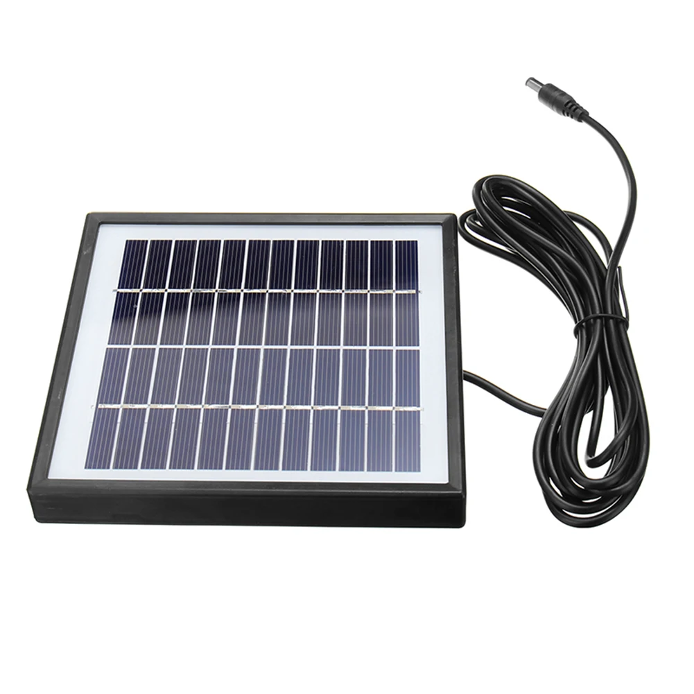 Panel-Solar-de-5W-y-12V-con-Cable-de-300cm-Panel-de-vidrio-laminado-con ...