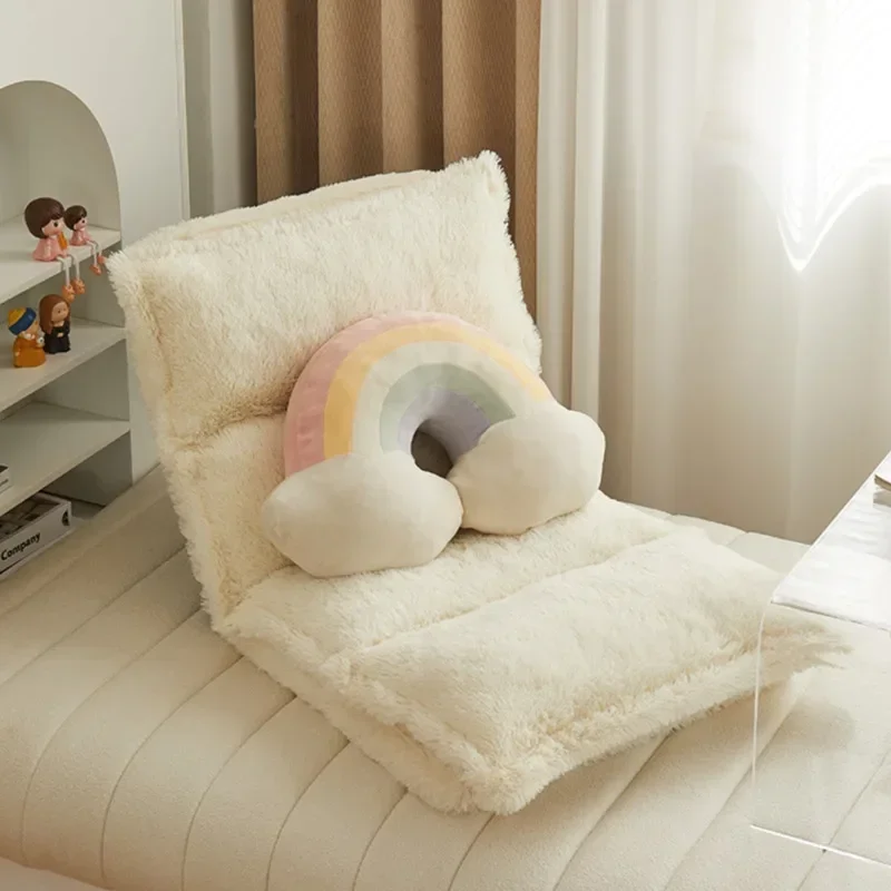 Plush-Cotton-Lazy-Chair-Breathable-Backrest-Chair-Detachable-Seat ...