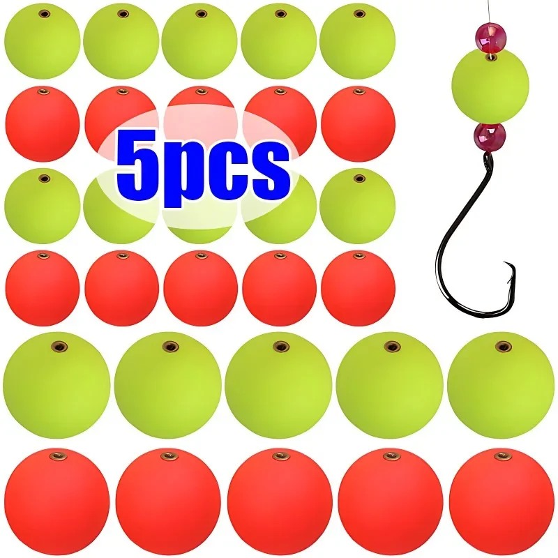 5PCS Buoyancy Buoyancy Balls 20mm-30mm Foam Floating Ball Fishing ...