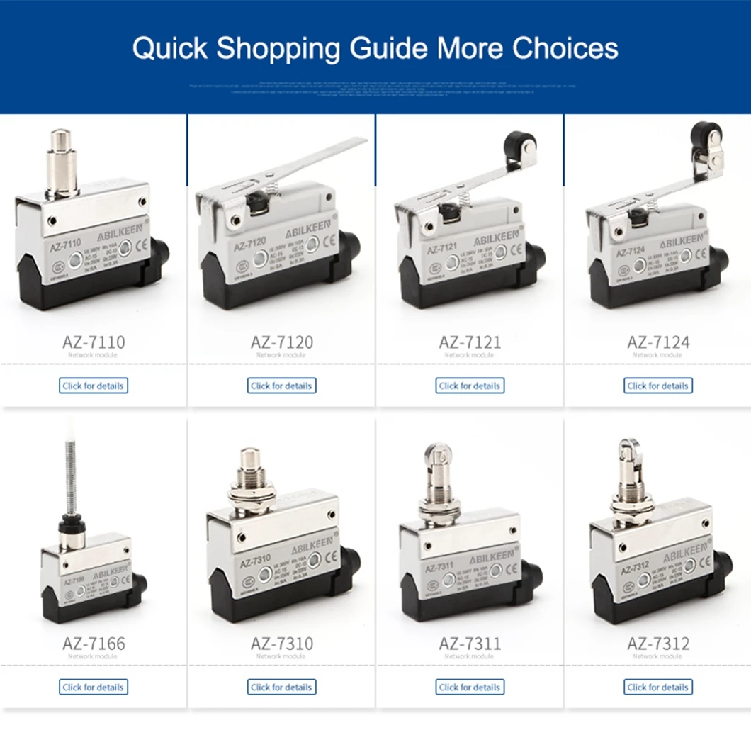 ABILKEEN-AZ-Series-Limit-Micro-Switch-Momentary-Micro-Switch-Fornecedor ...