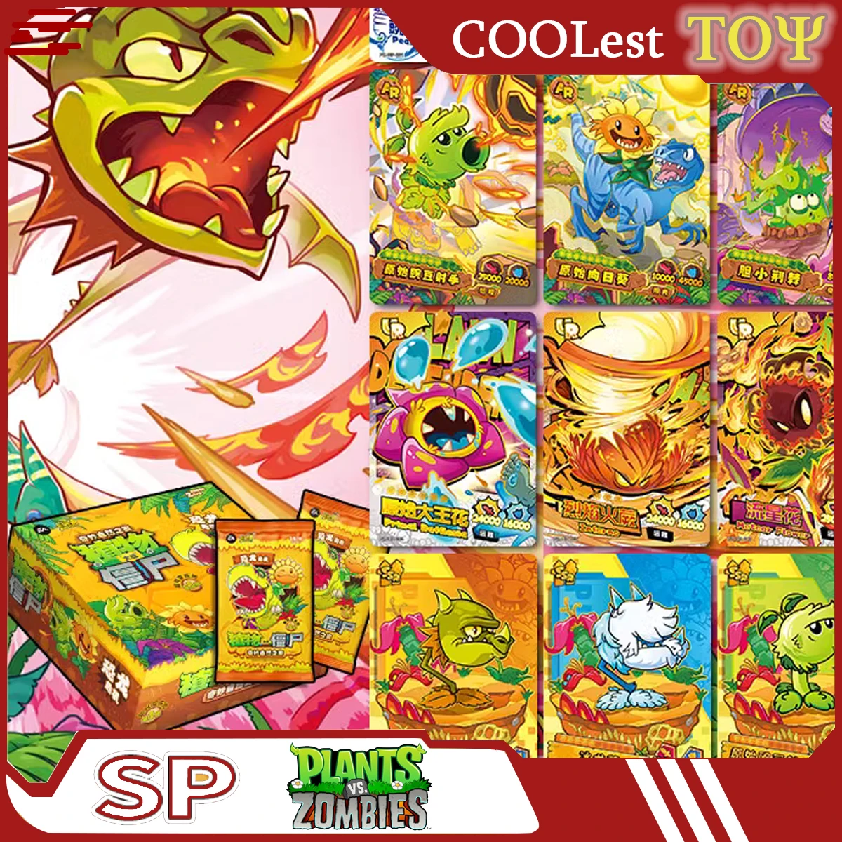 KAYOU-New-2024-Card-Tour-Plants-Vs-Zombie-Card-Time-Space-Adventure-GP ...