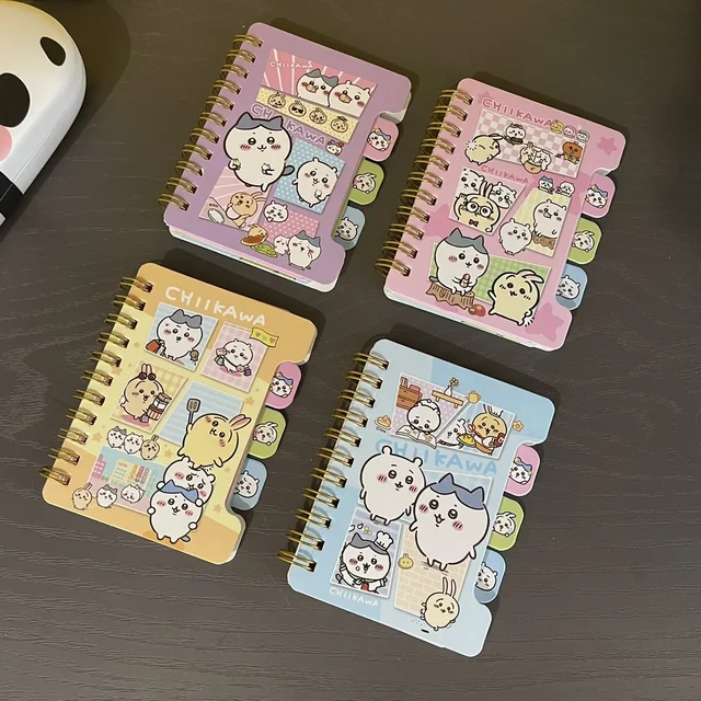 Miniso Chiikawa Portable Notepad Small Notebook - Chiikawa Plush