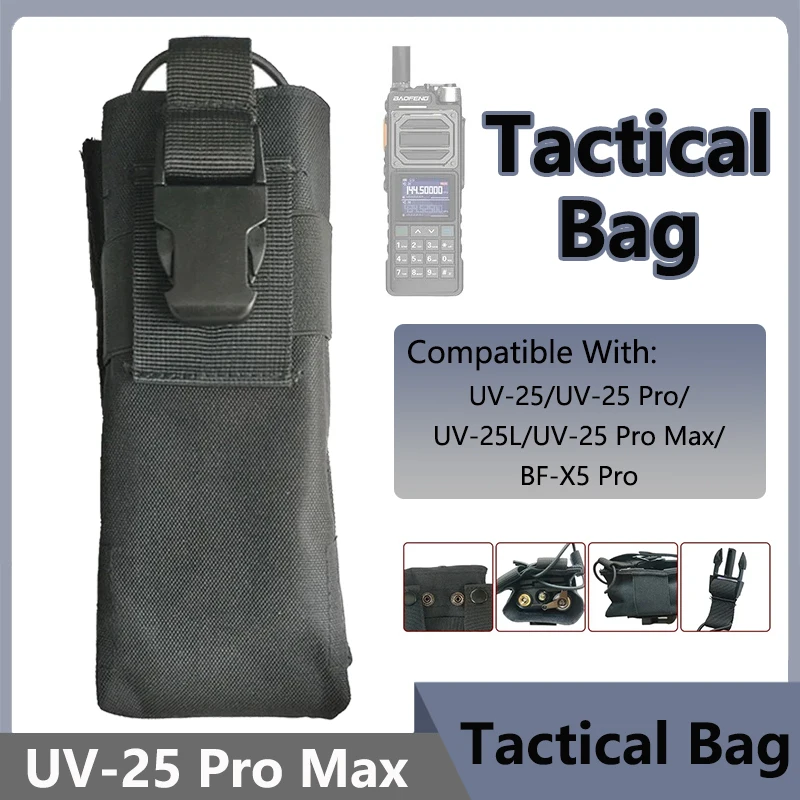 UV-25-Pro-Max-Tactical-Walkie-Talkie-Holder-Radio-Cases-BF-X5Pro-Waist ...