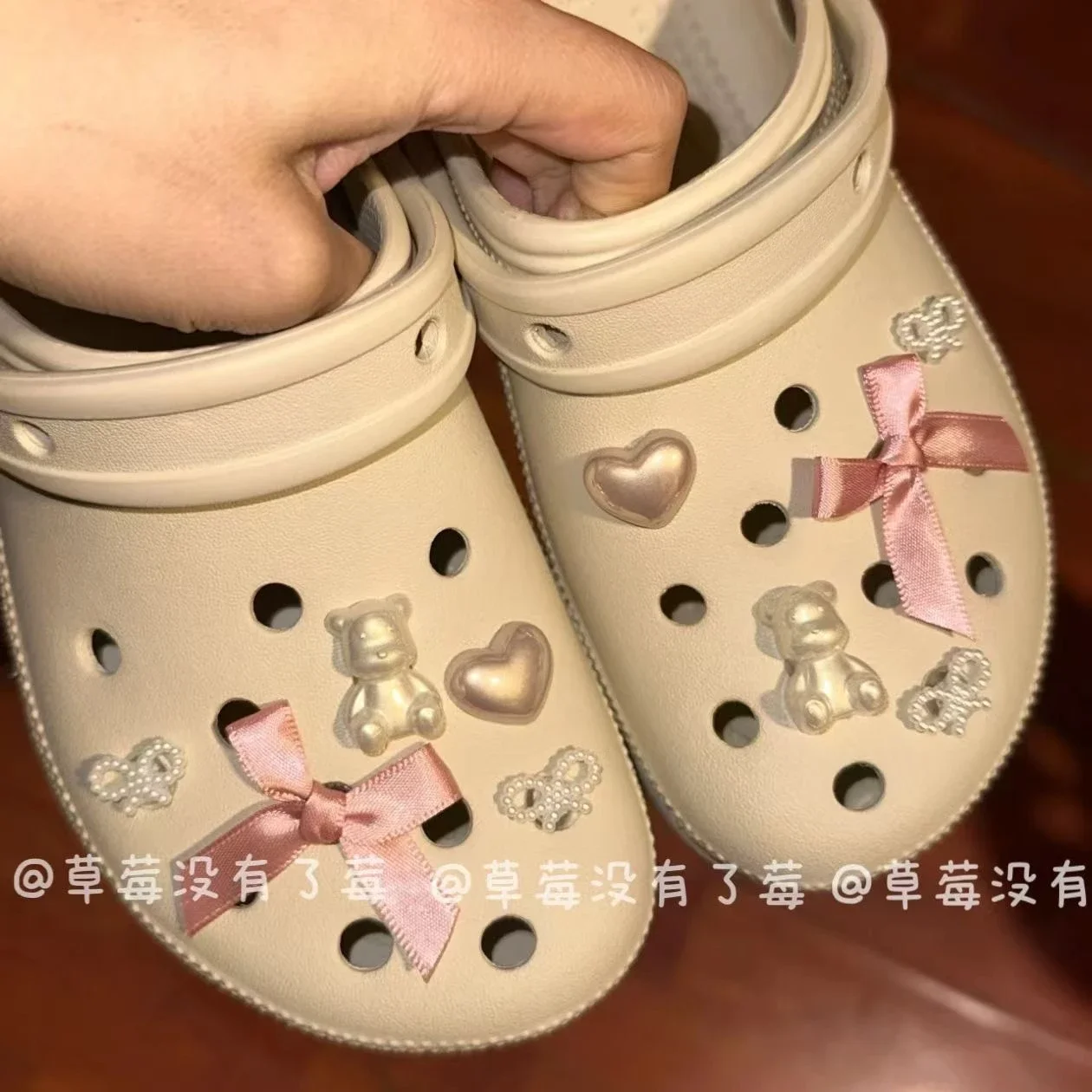 Ins-Bow-knot-Charms-for-Crocs-Small-and-Exquisite-Shoe-Decorations-for ...