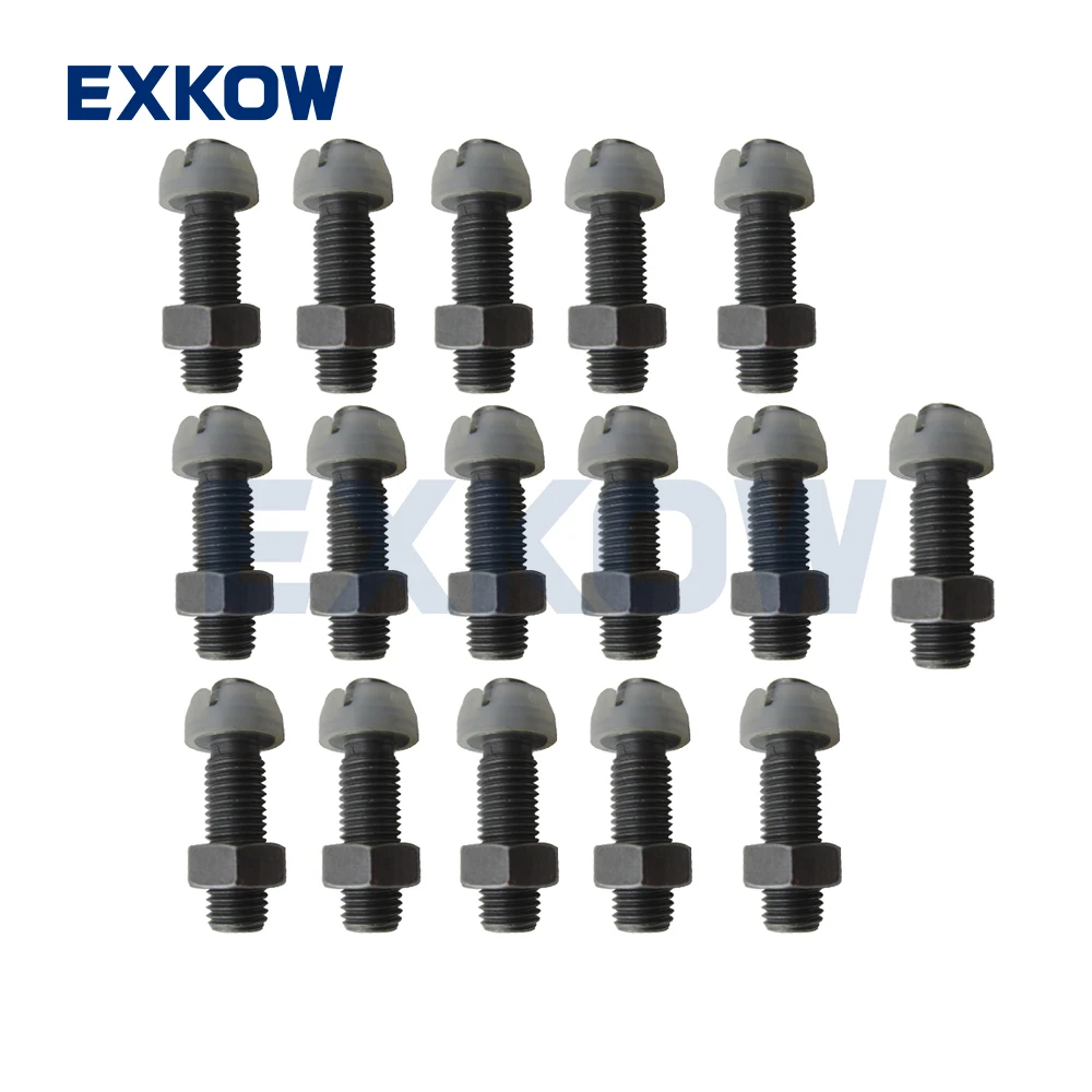 16PCS-ROCKER-ARM-ADJUSTING-SCREW-for-Mitsubishi-Pajero-II-L200-Triton ...