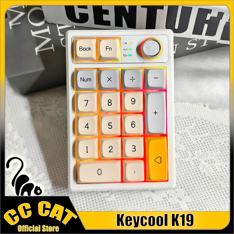 Keycool-K19-Keypad-3Mode-19Keys-2-4G-Bluetooth-Wireless-Keypad-PBT ...
