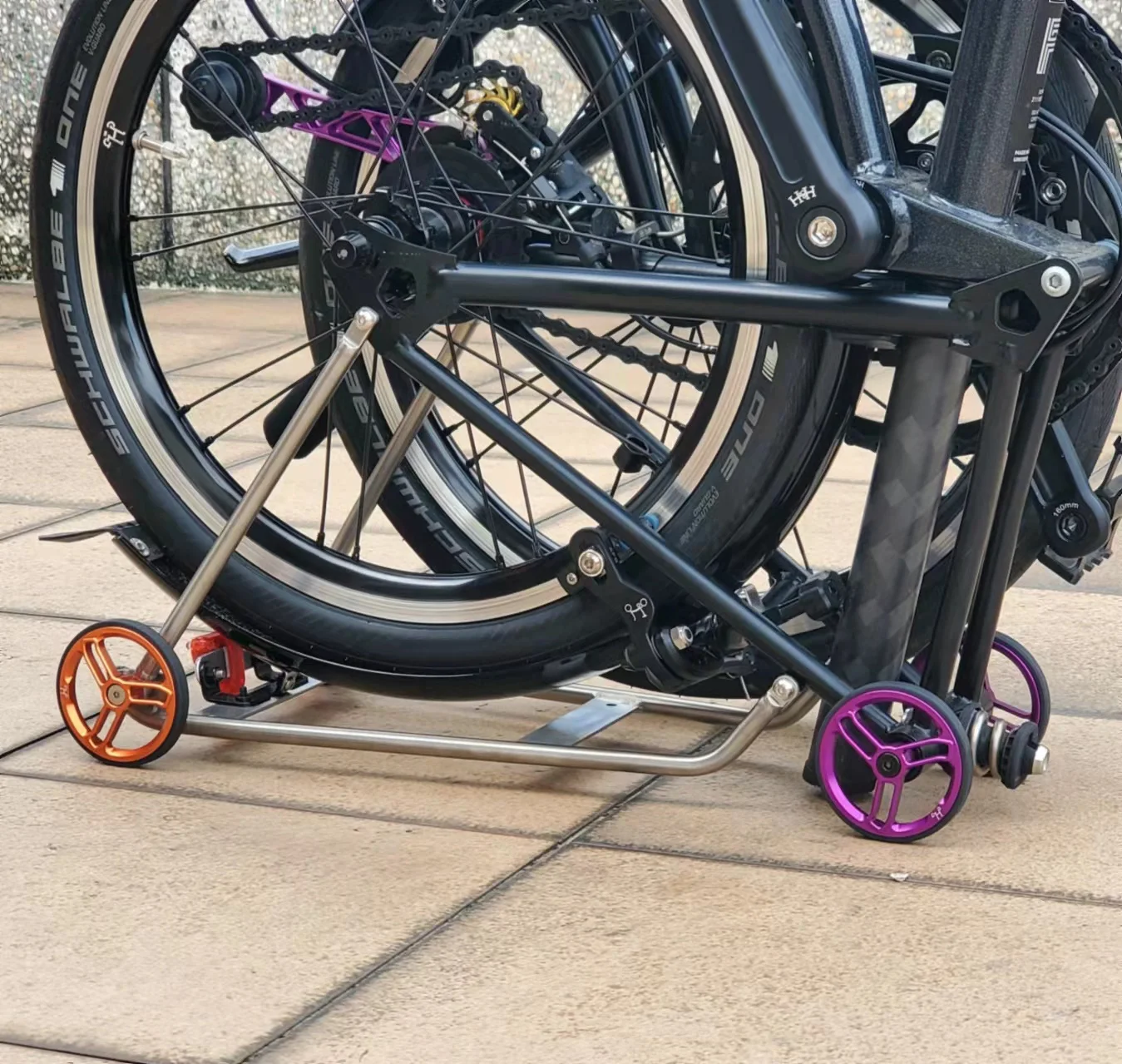 Brompton Maintenance | Easy Wheels Brompton | Brompton Easywheel ...