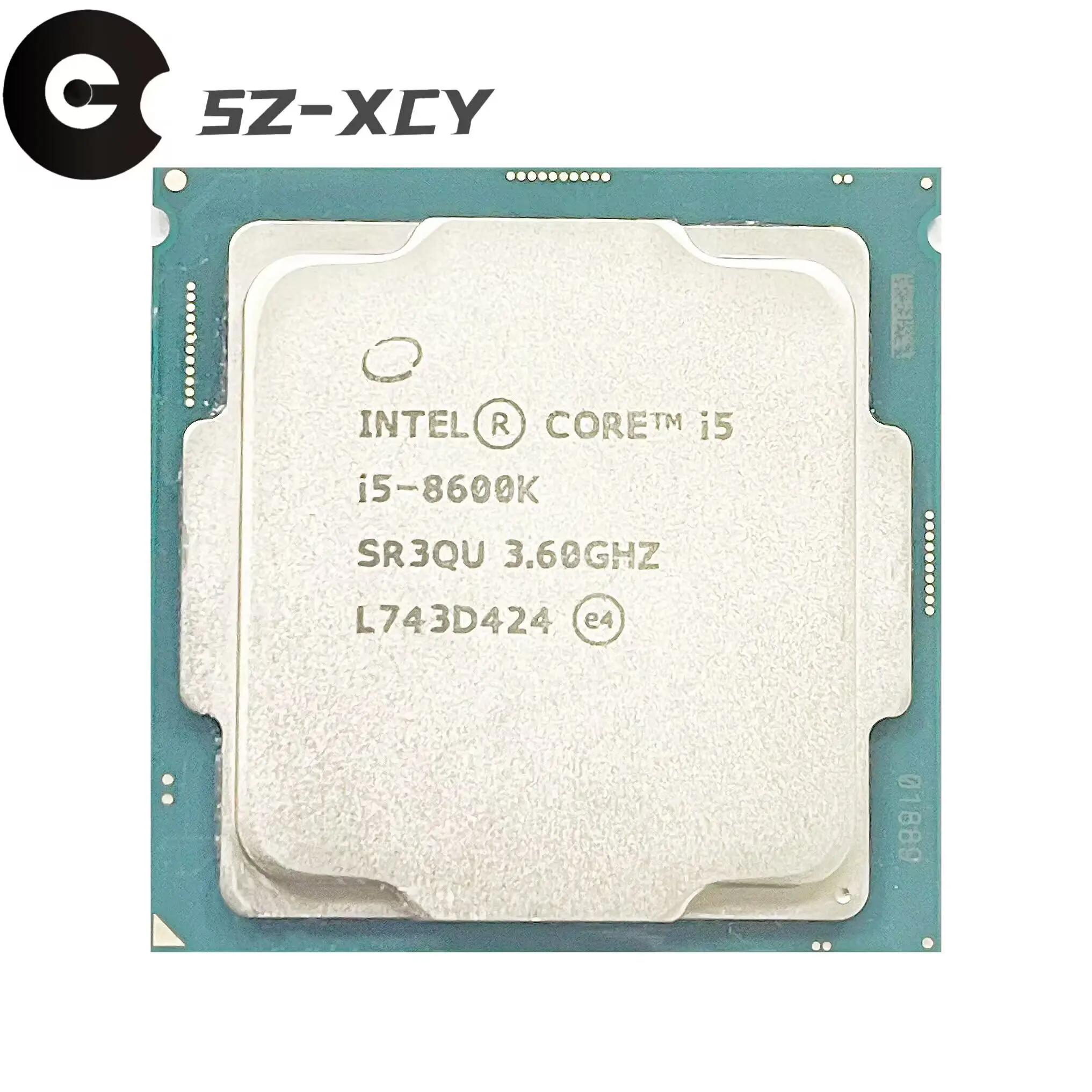Intel Core i5-8600K i5 8600K 3.6 GHz Six-Core Six-Thread CPU Processor ...